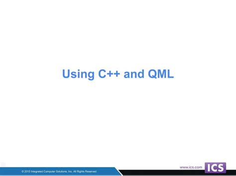 Best Practices In Qt Quick QML Part III PDF