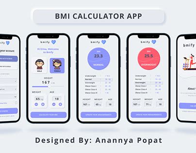 BMI Calculator Figma Projects Photos Videos Logos Illustrations And Branding Behance