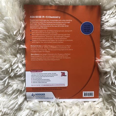 Gcse Chemistry Aqa Textbook Immaculate Depop