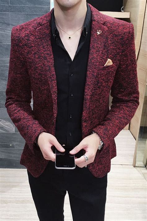 Check Out New Pins On This Board Blazer Outfits Men Party Wear Black