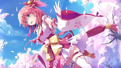 Sakura Miko 3 5 Channel HD Wallpaper By Shirowa 2924521 Zerochan Anime Image Board