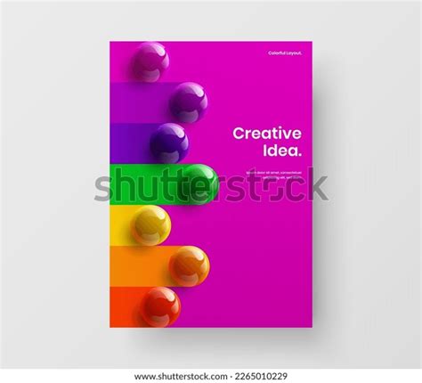 Unique Banner A4 Vector Design Concept Stock Vector Royalty Free