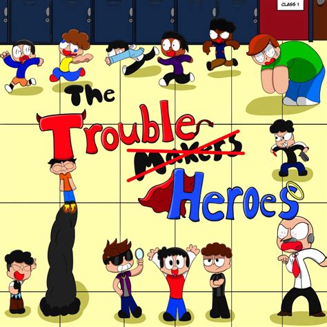The Trouble Heroes Webtoon