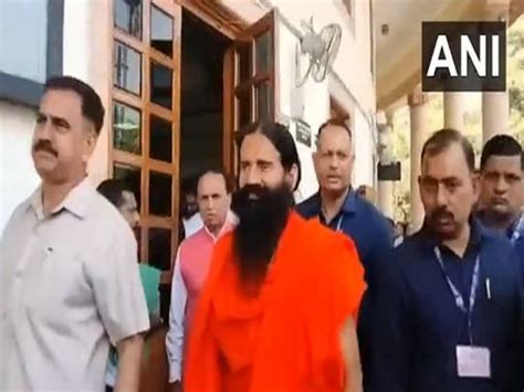 Baba Ramdev Acharya Balkrishna Appear Before Supreme Court In