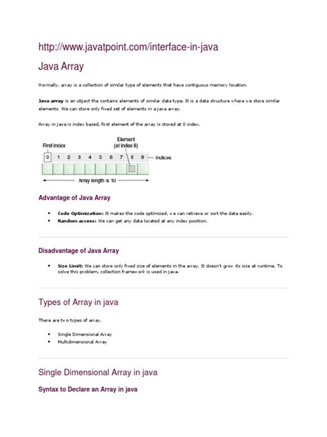 Java Array And Inheritance Pdf Inheritance Object Oriented Programming Class Computer