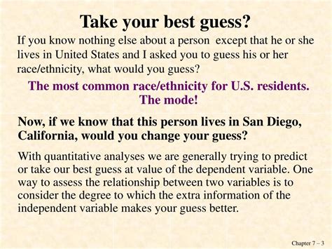 Ppt Chapter 7 Measures Of Association For Nominal And Ordinal Variables Powerpoint