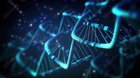 An Animated Picture Of Dna Powerpoint Background For Free Download