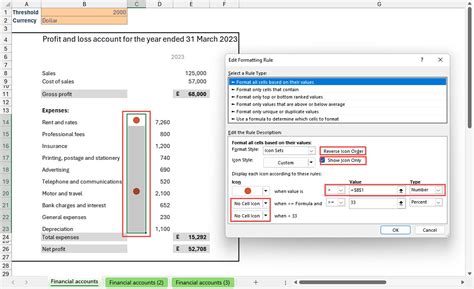Advanced Conditional Formatting Part 3 The Horror Of Peril Sensitivity Icaew