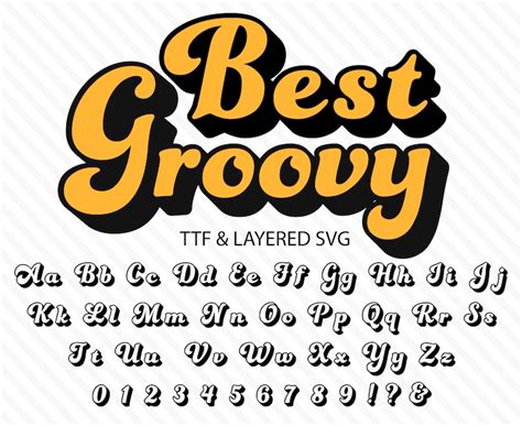 Groovy Font Retro Groovy Font Groovy Script Font Shadow Font Happie Groovy Font Retro Groovy Font Groovy Script Font Shadow Font Happie