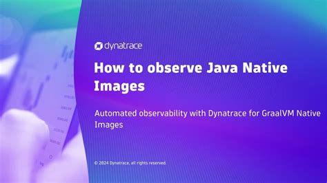how to observe graalvm native images with dynatrace youtube