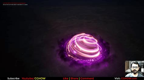 Unreal Engine Niagara Tutorial Vortex Shield Effect Cghow Ashif Ali