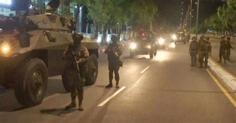 ရန်ကုန်တွင် စစ်ကောင်စီတပ်က တင့်ကားဖြင့် ကင်းလှည့်