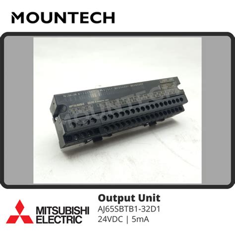Jual Mitsubishi Output Unit Aj65sbtb1 32d1 Kota Cimahi Mountech Engineering Tokopedia