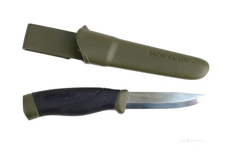 Morakniv knife and scabbard (13) (UR/12)