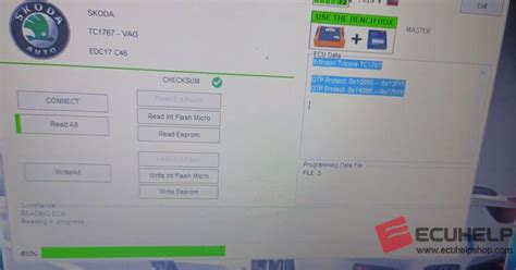 ECUHELP KT200 EDC17C46 Programming OBD Bench Boot Mode