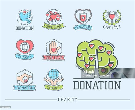기부 돈 세트 로고 아이콘 도움말 아이콘 기부 기여 자선 자선 기호 인류 지원 벡터 Blessing에 대한 스톡 벡터 아트 및 기타 이미지 Blessing 개념 건강