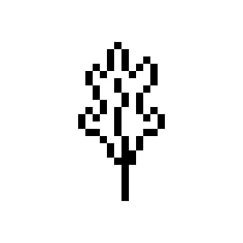 Tree Leaves Nature Sprite Retro 60124063 Vector Art At Vecteezy