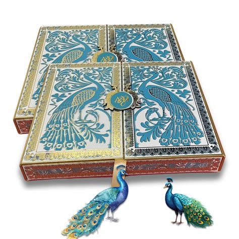 Luxurious Peacock Themed Box Upani