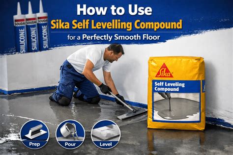 How To Use Sika Self Levelling Compound For Smooth Floors