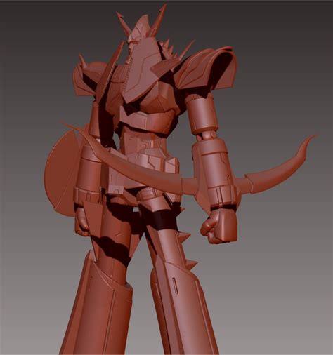 3d File Robot Raideen 🤖 ・template To Download And 3d Print・cults