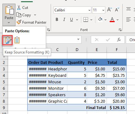 How To Copy Word Table To Excel Google Sheets Automate Excel