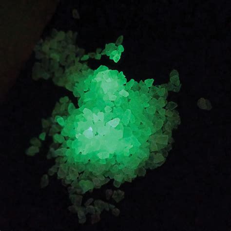 Night Glow Radium Stone Green Brownwoods4art