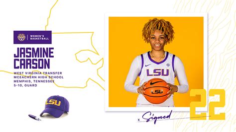 Jasmine Carson Signs With Lsu Womens Basketball Lsu