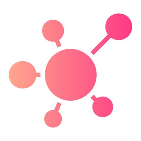 Molecular Generic Gradient Fill Icon