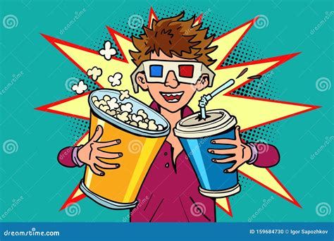 Glasses 3d Cinema Logo Glasses 3d For Cinema Banner Or Poster For