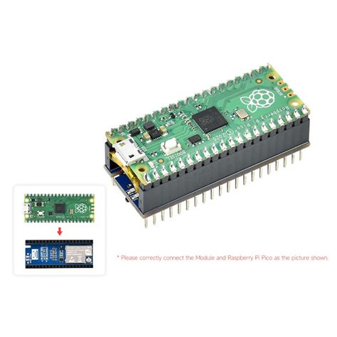 Waveshare Sx1262 Lora Node Module For Raspberry Pi Pico 868mhz Ws 20682