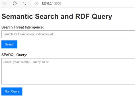 Build A Semantic Web Search App With Rdf And Flask