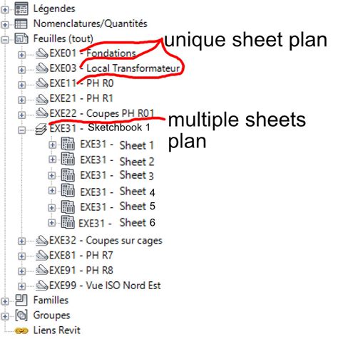 multiple sheets plan make groups of sheets autodesk community