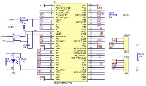 Micropython内核开发笔记书内软件用例 ：简易实验电路板设计micropython 原理图 Csdn博客