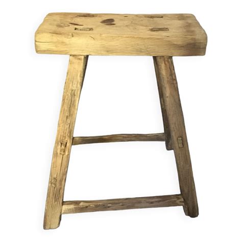 Tabouret Ancien Bois Dorme Selency
