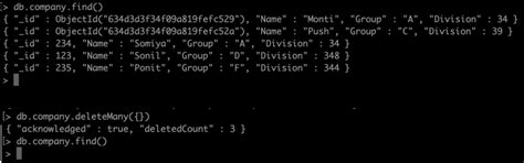 Deleting Document In MongoDB With Examples Dot Net Tutorials