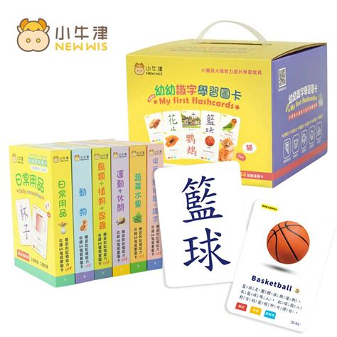 幼幼識字學習圖卡 384張六大主題 可搭配點讀筆 圖片中 美 台三語學習 手提盒裝媽咪愛