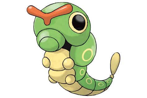 Pixel Art Pokemon Chenipan Modèle Coloriage Facile Dessin à Imprimer