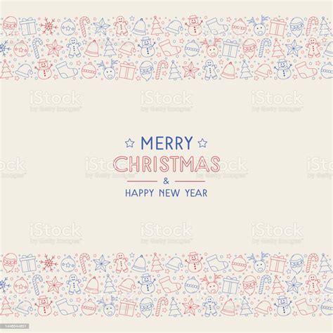 크리스마스 아이콘과 소원이 있는 크리스마스 카드 벡터 개념에 대한 스톡 벡터 아트 및 기타 이미지 개념 계절 고풍스런 Istock
