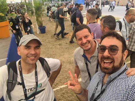 Great To See Friends Aviad Raviv Vash Shai Kuzi Amazon Web Services Aws Summit Alex M