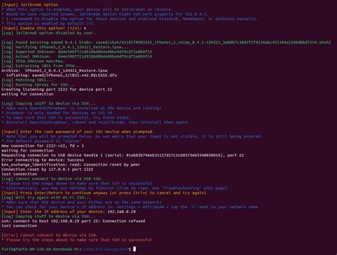 Cant Connect With Ssh · Issue 210 · Lukezgdlegacy Ios Kit · Github