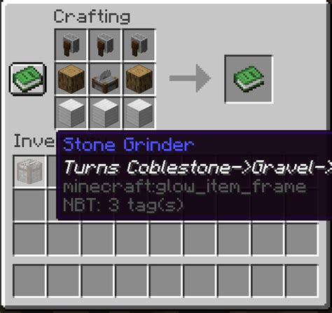 Stonegrinder Minecraft Data Pack