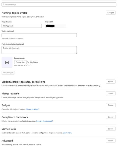 merge request approvals menu missing in private repositories how to use gitlab gitlab forum