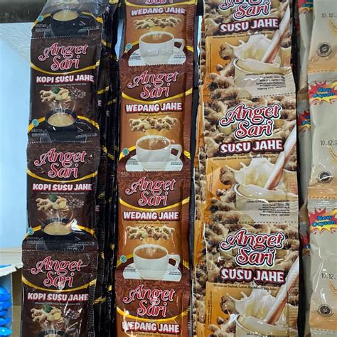 Jual Anget Sari Jahe Renteng Shopee Indonesia