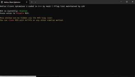 How To Use Roblox Client Optimizer