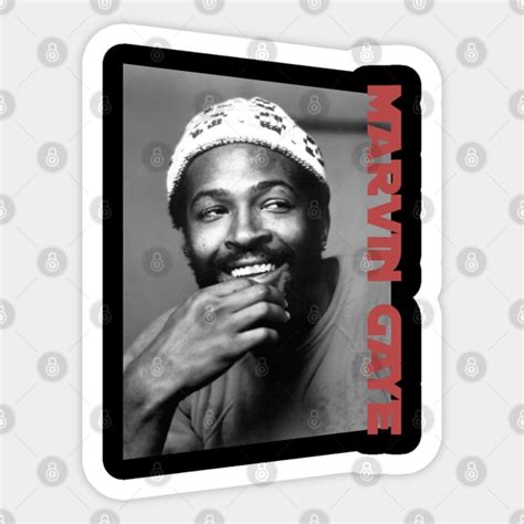 Marvin Gaye Classic Marvin Gaye Sticker Teepublic