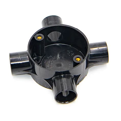 Buy Decoduct 20mm Pvc 4 Way Circular Junction Box In Uae