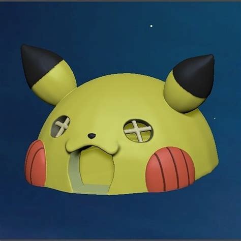 Pokemon Pikachu House 3d Model 3d Printable Cgtrader