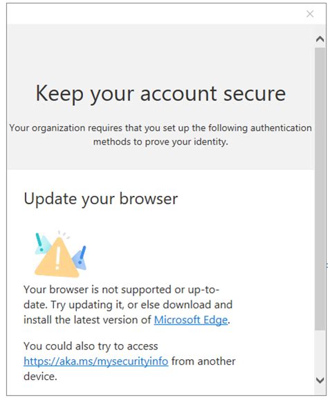 O365 Update Your Browser Microsoft Qanda
