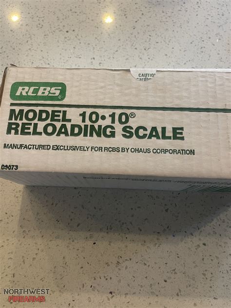 Rcbs 10 10 Reloading Scale Nib Northwest Firearms
