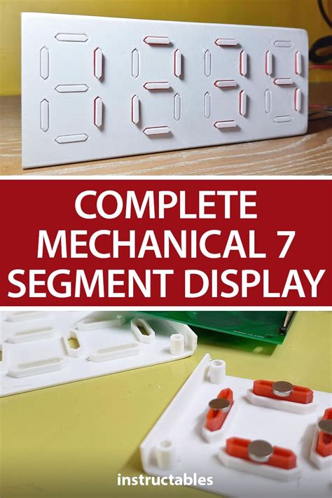 Mechanical 7 Segment Display A Unique DIY Project